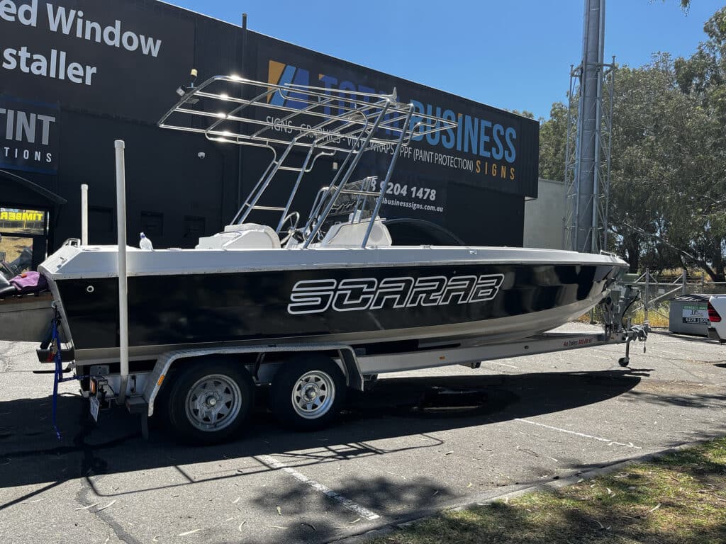 Boat Signage & Refurbishments | Total Business Signs | Perth, WA